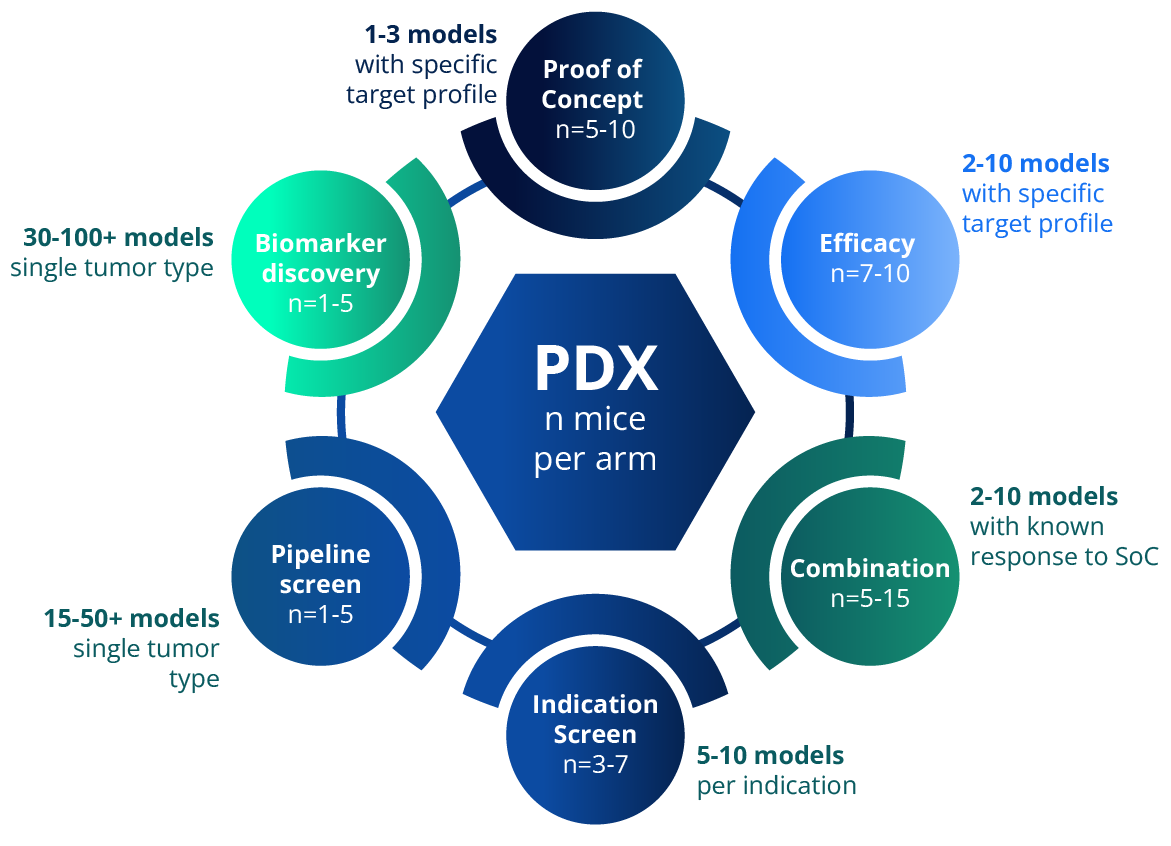 Mouse Clinical Trials | Champions Oncology PDX Models